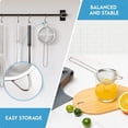 BPPEG Fine Mesh Strainer - 2.8 Inch Round Sieve - Tea Strainers for ...