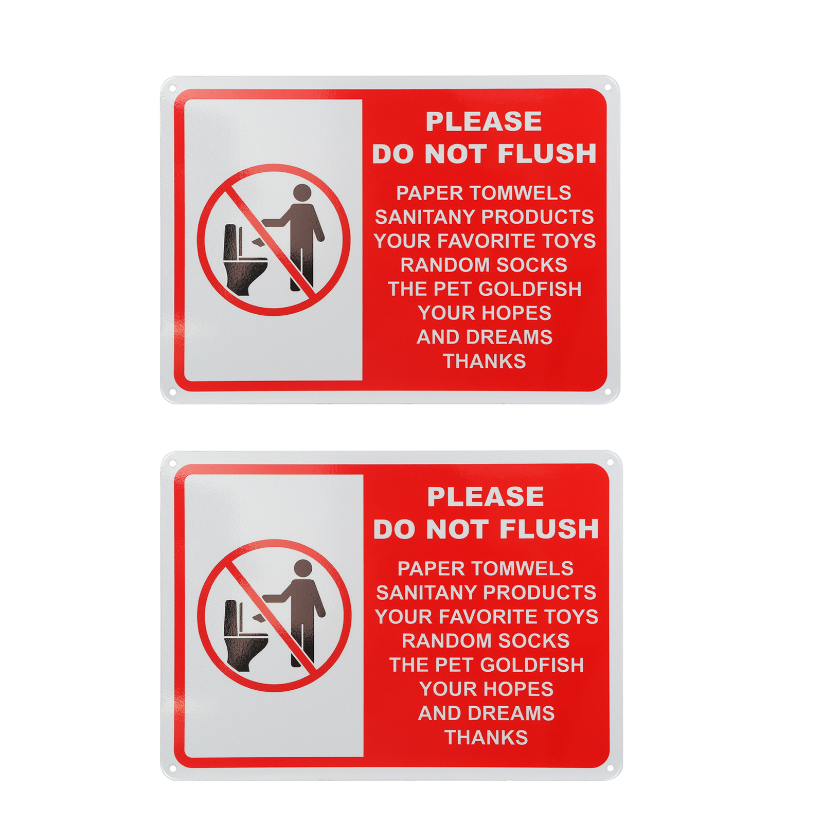 Thten 7 x10 Please Do Not Flush Paper Towels Or Femine Products In thten-7-x10-please-do-not-flush-paper-towels-or-femine-products-in