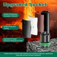 Uxcell 6 Point Deep Impact Socket 1/2" Drive 16mm Metric Standard ...