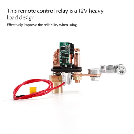pitrice 200A Battery Switch Relay Wireless Remote Control Disconnect ...