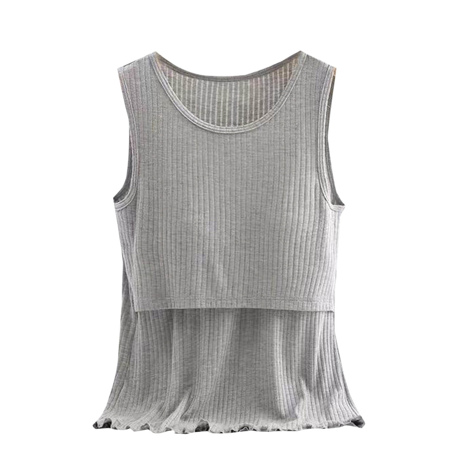 Click here for Diufon Maternity Tank Tops For Women Nursing Cloth... prices
