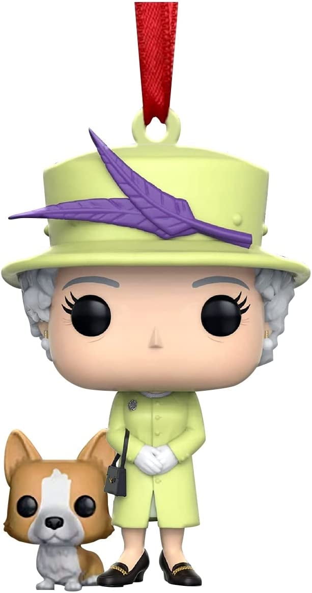 Elizabeth II Queens and Corgi Acrylic Souvenirs,Cute Cartoon Pattern ...