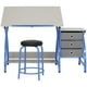 Studio Designs Comet Center Plus Drawing Table with Padded Stool 2 ...
