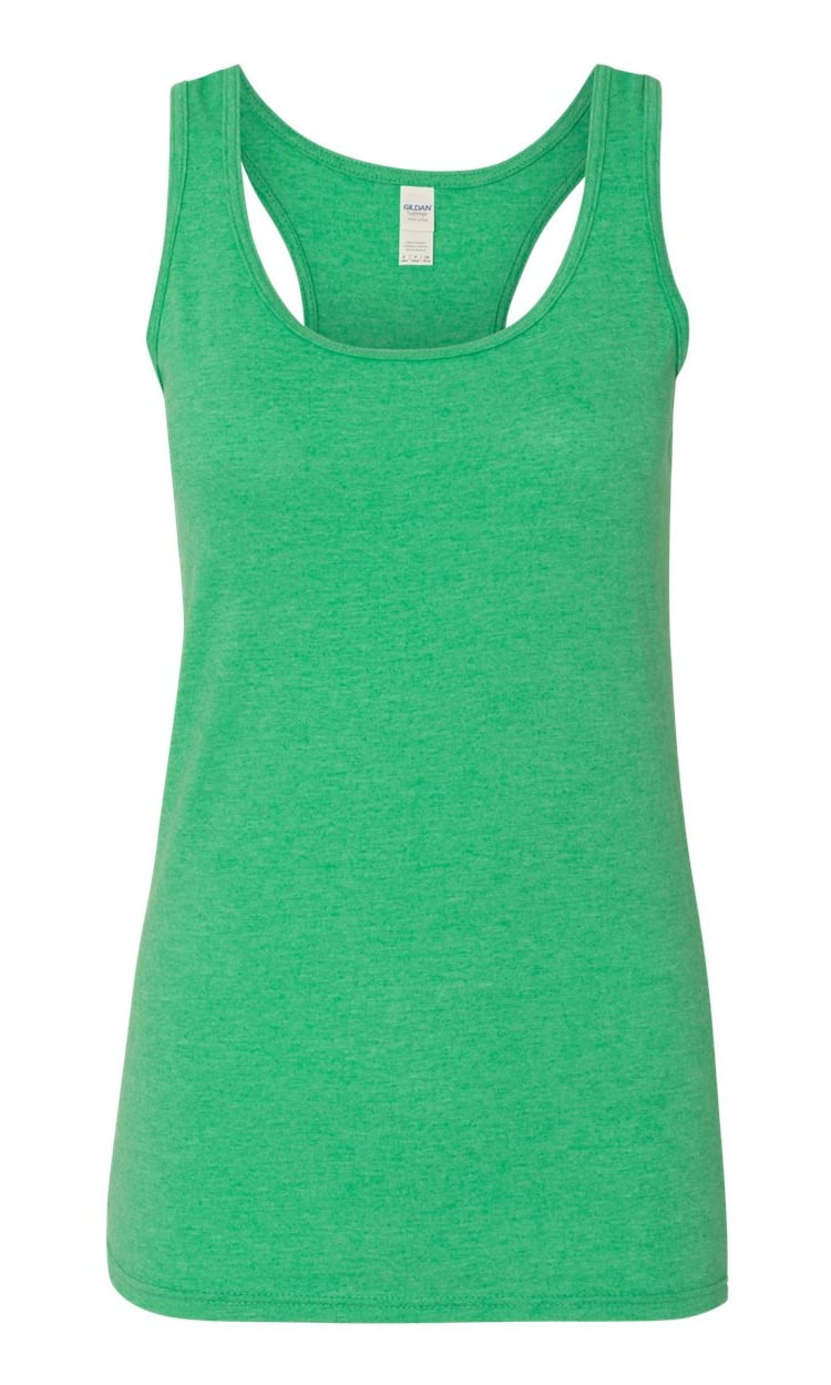 Gildan - Gildan Womens Softstyle Racerback Tank Top - Walmart.com ...