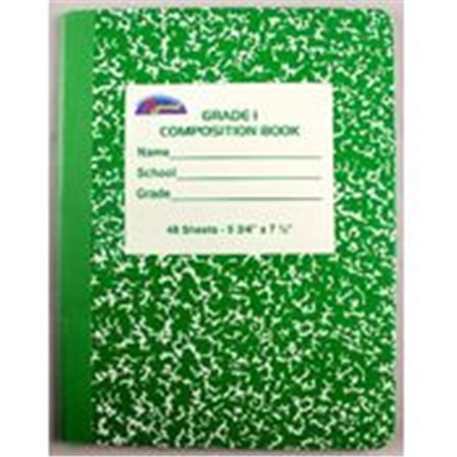 Ddi 1455129 Grade One Composition Book 48 Sheet Pack Of 72 Walmart