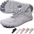 Barefoot Water Shoes, Breathable Quick Dry Hiking Footwear, Wide Toe ...