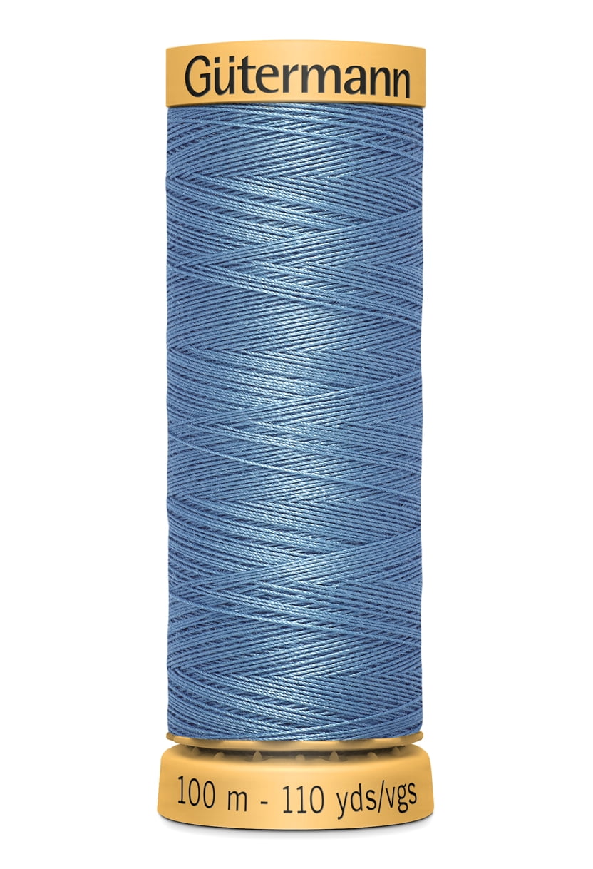 Materials Upholstery Blue Cotton Thread Gutermann #7290 Sewing Thread ...