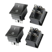 Uxcell 8 Pole 24 Pin 1 Position Interlock Push Button Switch Piano Type ...