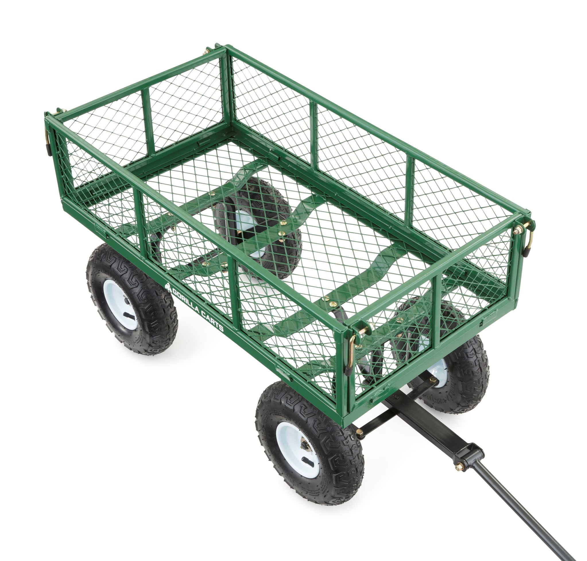 Buy Gorilla Carts GOR400 400-lb. Steel Mesh Garden Cart with 10 Tires Online at Lowest Price in ...