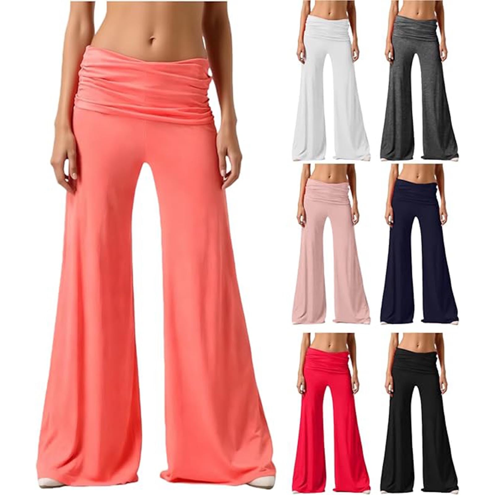 Click here for Hozadoie Rkstn Casual Pants For Women Coral Folded... prices