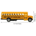 Bus Back Car School Bus Model Kids City Bus Vehicles Toys Educational ...