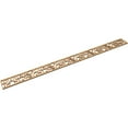 Ekena Millwork 46 3/8"W x 4"H x 3/8"T Springfield Fretwork Moulding ...