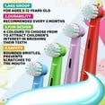 Kids Replacement Heads Compatible with Braun Oral B, Kids Electric ...