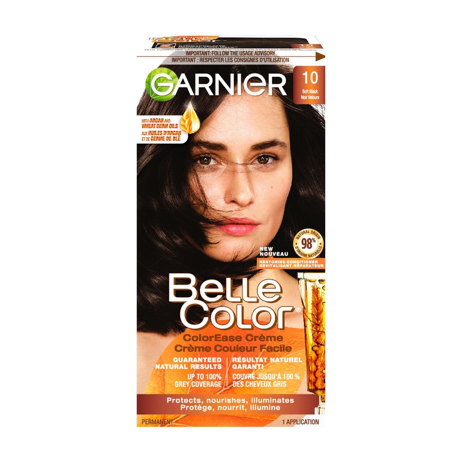 Garnier Belle Color Coloration Permanente, 560 Rouge Acajou, Couverture ...