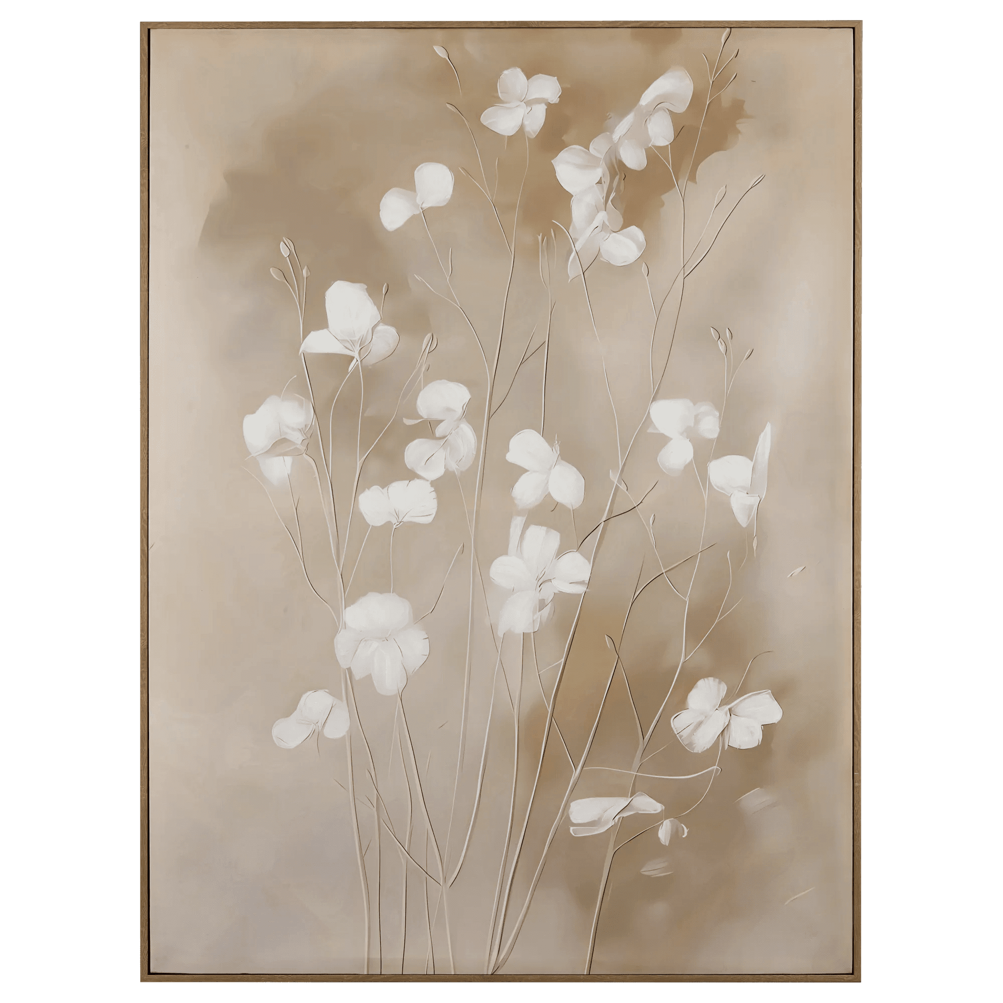 Click here for Bouclair Blush Painted Delicate Flowers Framed Art... prices