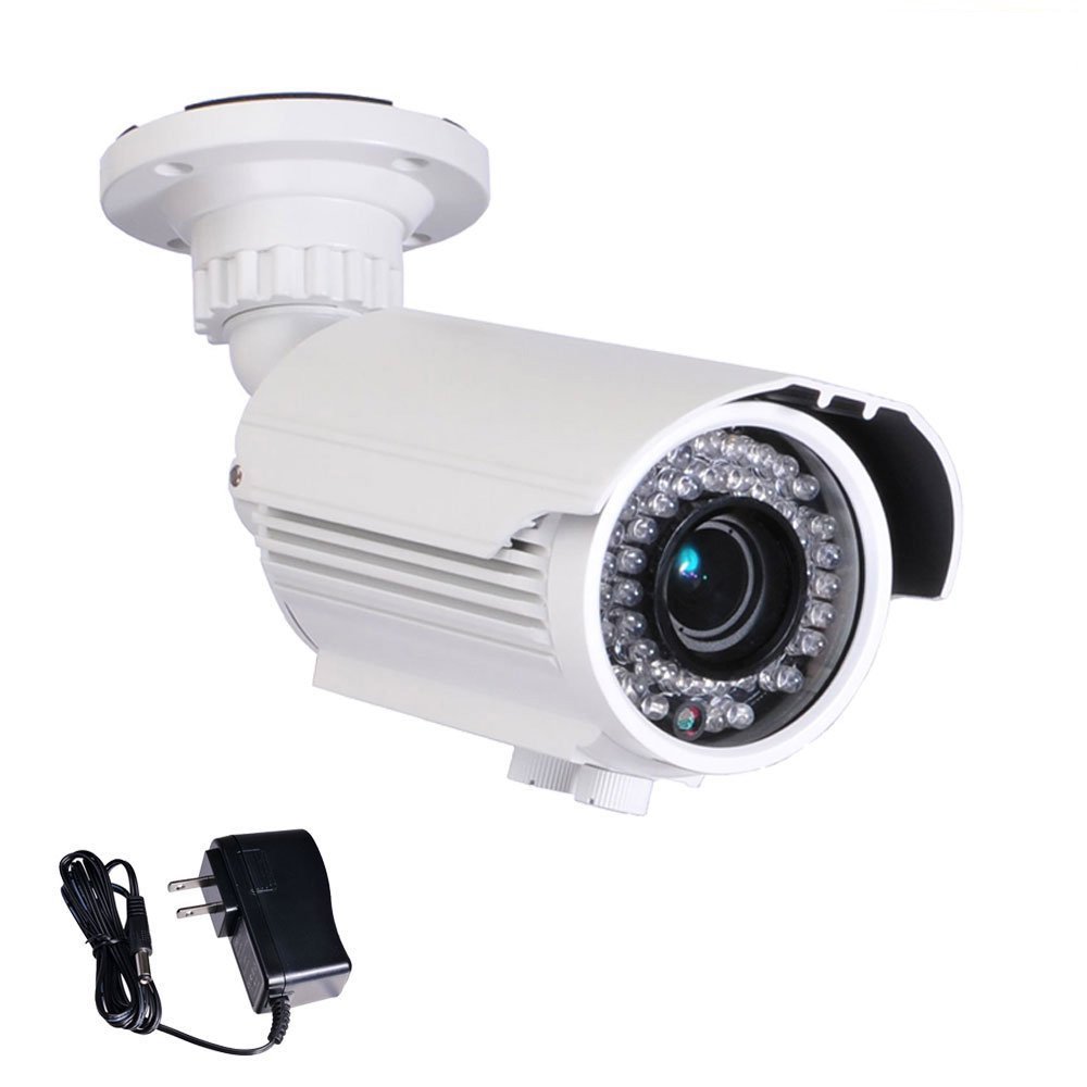 VideoSecu Bullet Indoor Outdoor IR Night Vision 42 LEDs Security Camera ...
