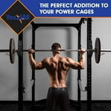 Yes4All 2x3 J-Hook Barbell Power Rack Pair - Walmart.com