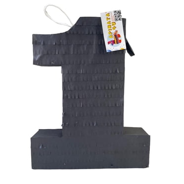 APINATA4U 20'' Tall Royal Blue & Gold Prince Theme Number One Pinata ...