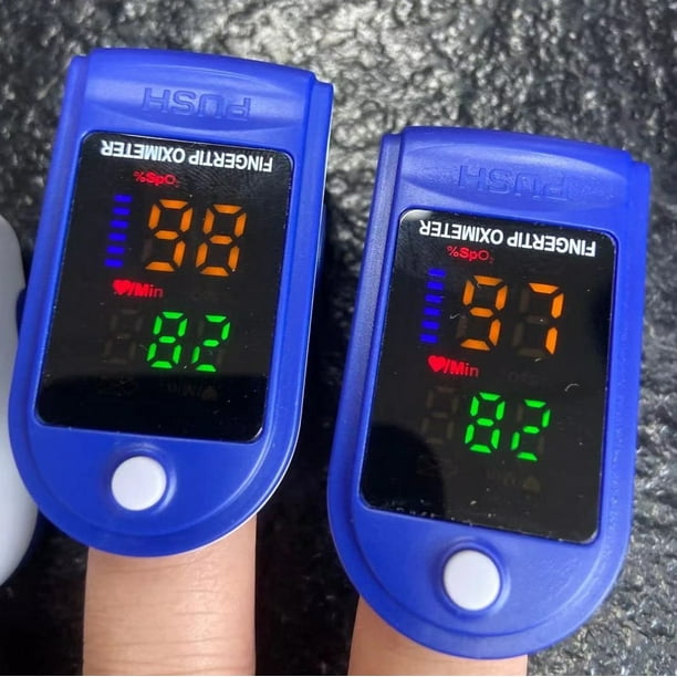 Oxímetro de dedo LK87 LK88, oxímetro de pulso, detección de pulso, prueba de frecuencia cardíaca ...