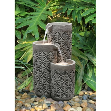 Multi-tier Bowls Water Fountain with Led Light - Walmart.com