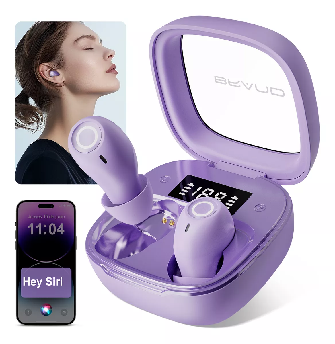 Audífonos In Ear Bluetooth Smart Mini Con Cancelación Ruido | Bodega ...