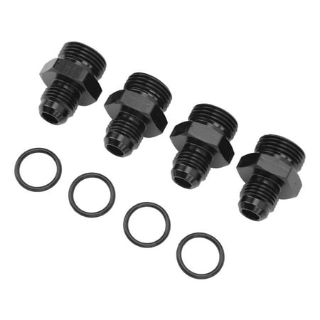 O Ring Boss Male Adapter,4Pcs ORB Male Fitting ORB Male Fitting ORB Flare Fitting Built for ...
