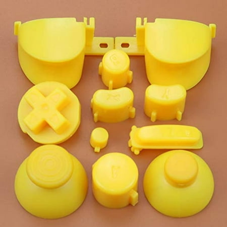 Full Sets A B X Y Z Buttons Direction Key D-pad Mod Button for Gamecube ...