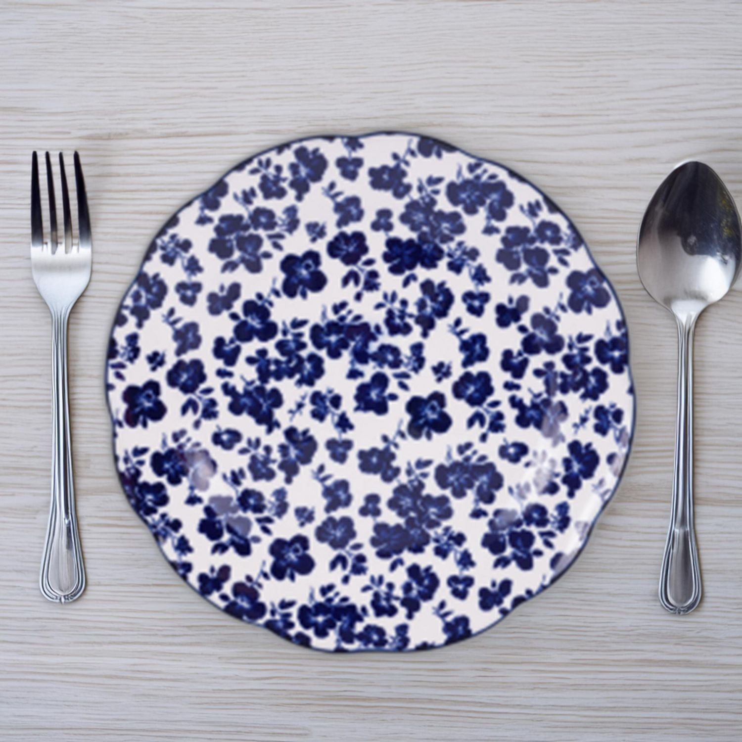 Click here for Mainstays 7.5 Pad Printed Salad Plate Wave Shape 7... prices