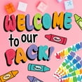 63Pcs Classroom Bulletin Board Banners - Welcome to Our pack Seven ...