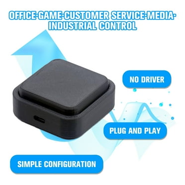 Ablenet Kinderboard Large Key Keyboard - Wired, USB 2.0, QWERTY - Black ...