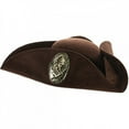 Pirate Emblem Tri-Corner Hat Costume Accessory - Walmart.com