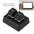 Programmable Keypad 2 Keys Copy Paste Red Switch Usb C Connection Mini