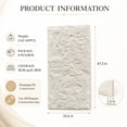 Plank & Hue 4Pcs 48"x24" 3D Faux Stone Wall Panels, Imitation Stone ...