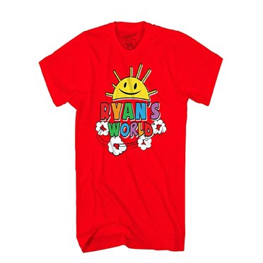Ryan's World Boys Graphic Short Sleeve T-Shirts, 2 Pack Sizes 4-8 ...