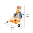 Cartoon Plush Napkin Holder Car Headrest Tissue Box Dispenser Pattern ...