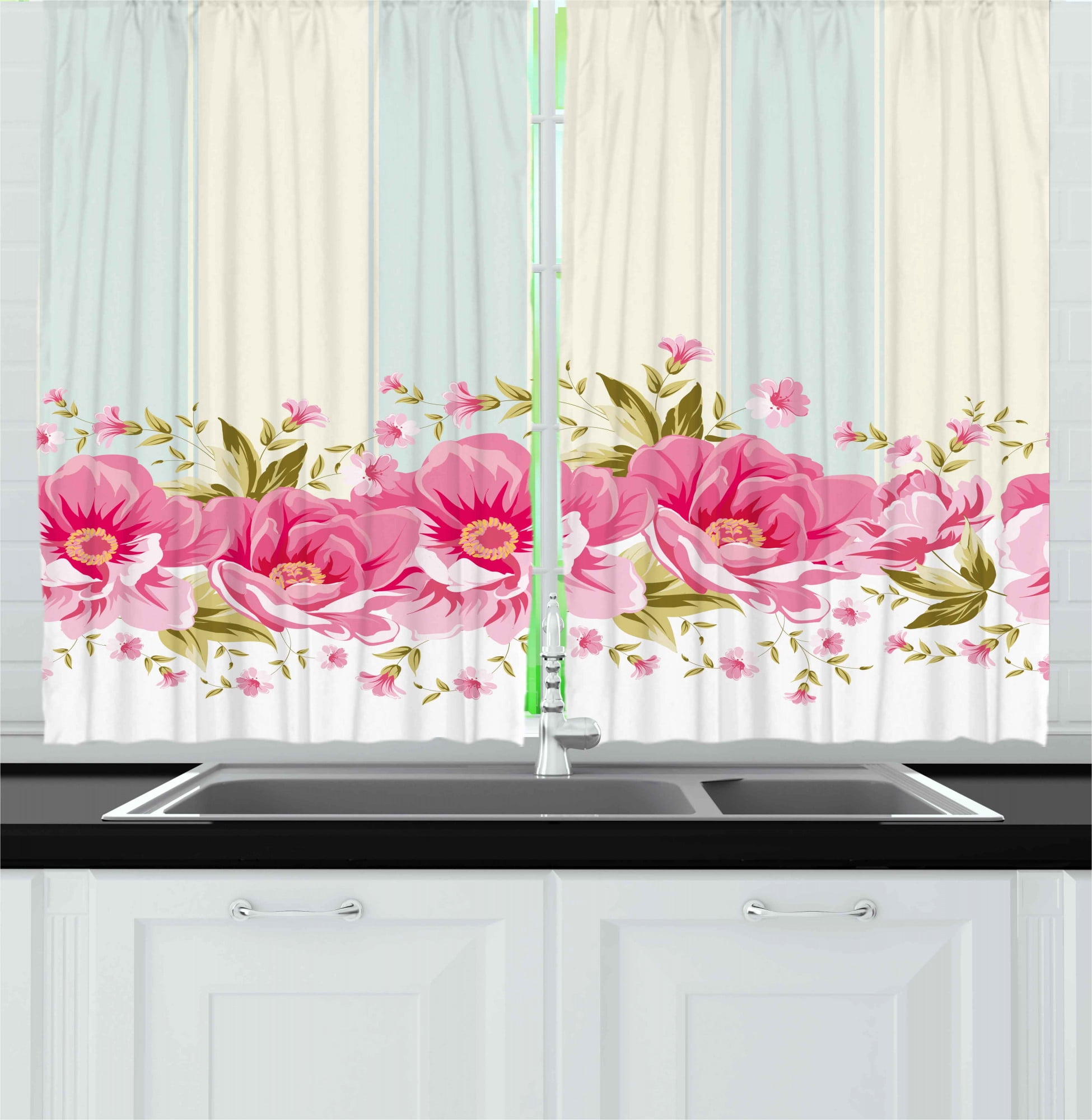 Vintage Kitchen Window Treatments