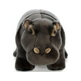 Aurora - Medium Gray Miyoni - 7" Hippopotamus - Realistic Stuffed ...