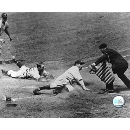 Babe Ruth - Sliding Into Home Photo Print (16 x 20) - Walmart.com ...
