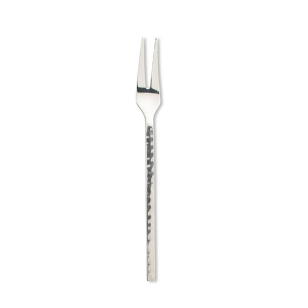 Set of 12 Cocktail Fork with Hammer Finish Handle - Walmart.com