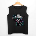 Cat Selfie Men's Tank Top Muscle Workout Gym Sleeveless Shirt for ...