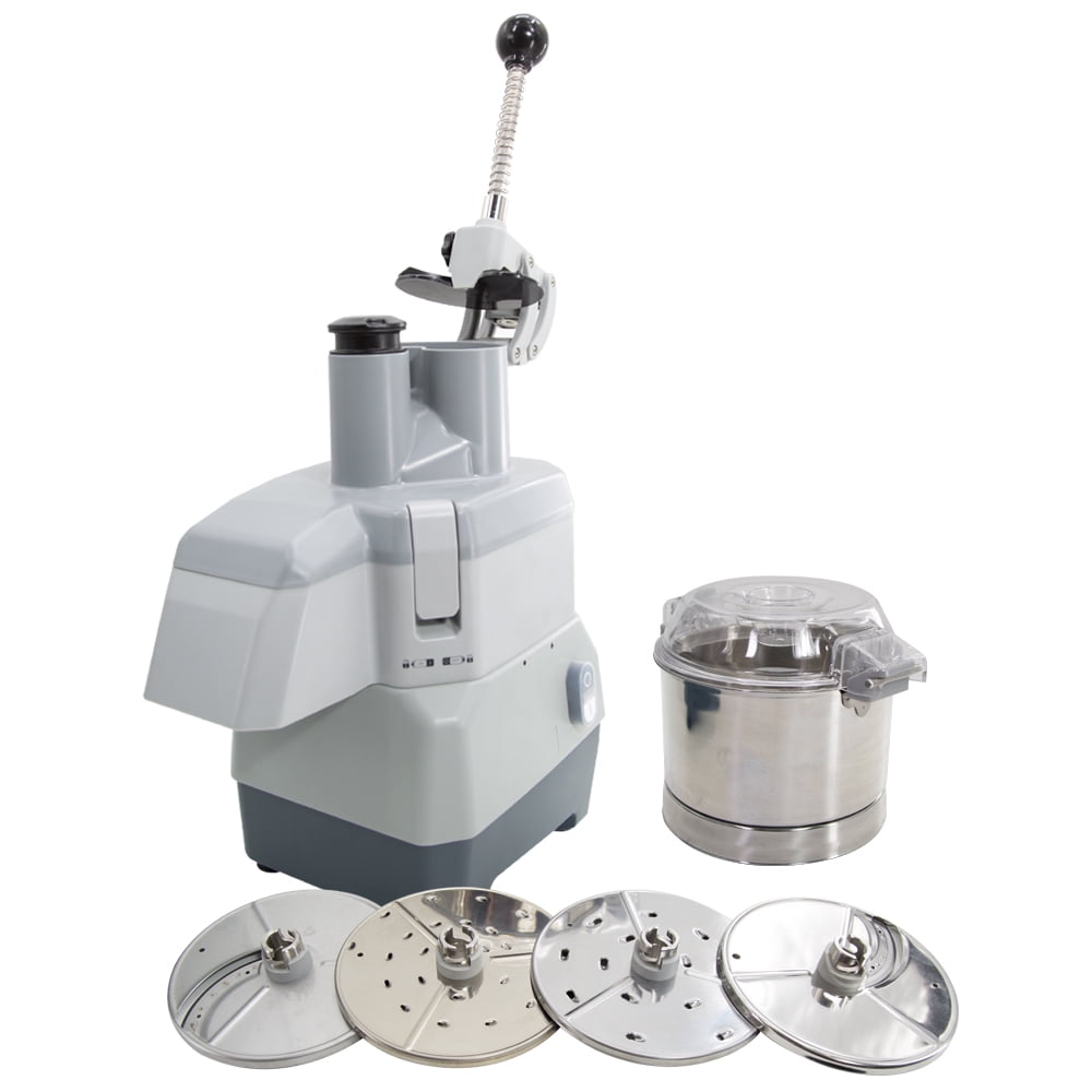 HAKKA Combination Food Processor with 3 Qt. Stainless Steel Bowl ...