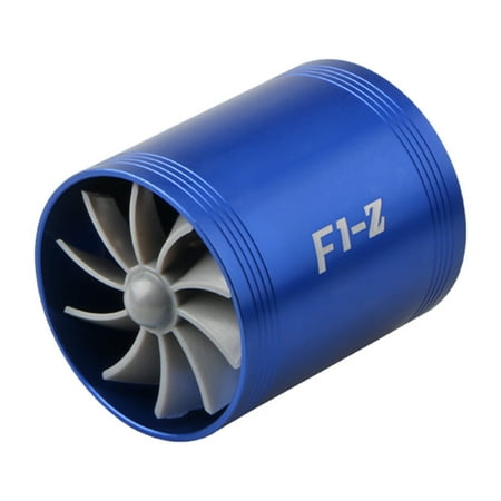 Coiry F1-Z Car Air Intake Turbine Refit Turbo Gas Fuel Saver Fan Turbo ...