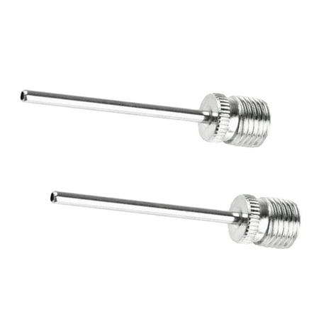 2 Pieces Football Basketball Ball Inflating Air Pump Needle Adaptor ...