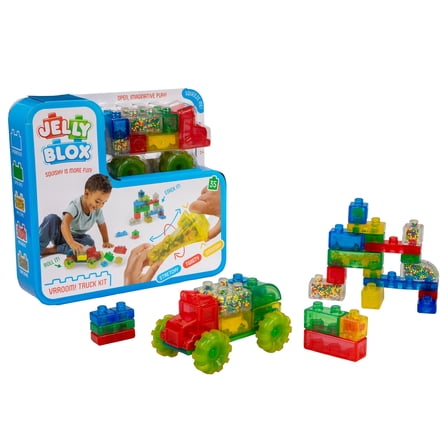 Jelly Blox My Pets and Me- 20 Piece Set of Building Blocks that Bend ...