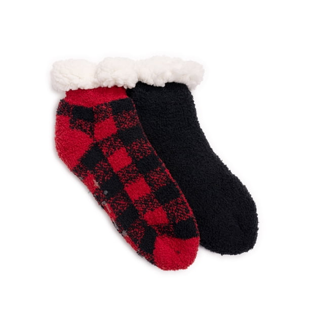 MukLuks Women's Short Cabin Socks, 2-Pairs - Walmart.com