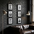 XIBUFE Black 4X6 Hanging Picture Frames Set of 2,4 Openings Collage ...