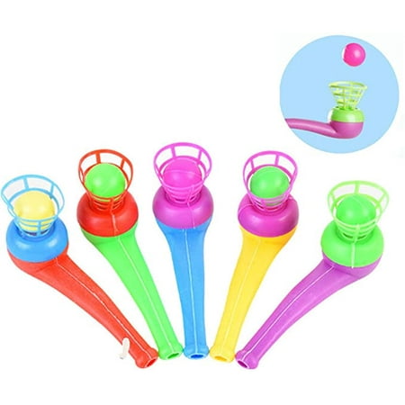 Floating Blowpipe and Ball Toy, Balance Blowpipe Toy for Kids, Toddler ...