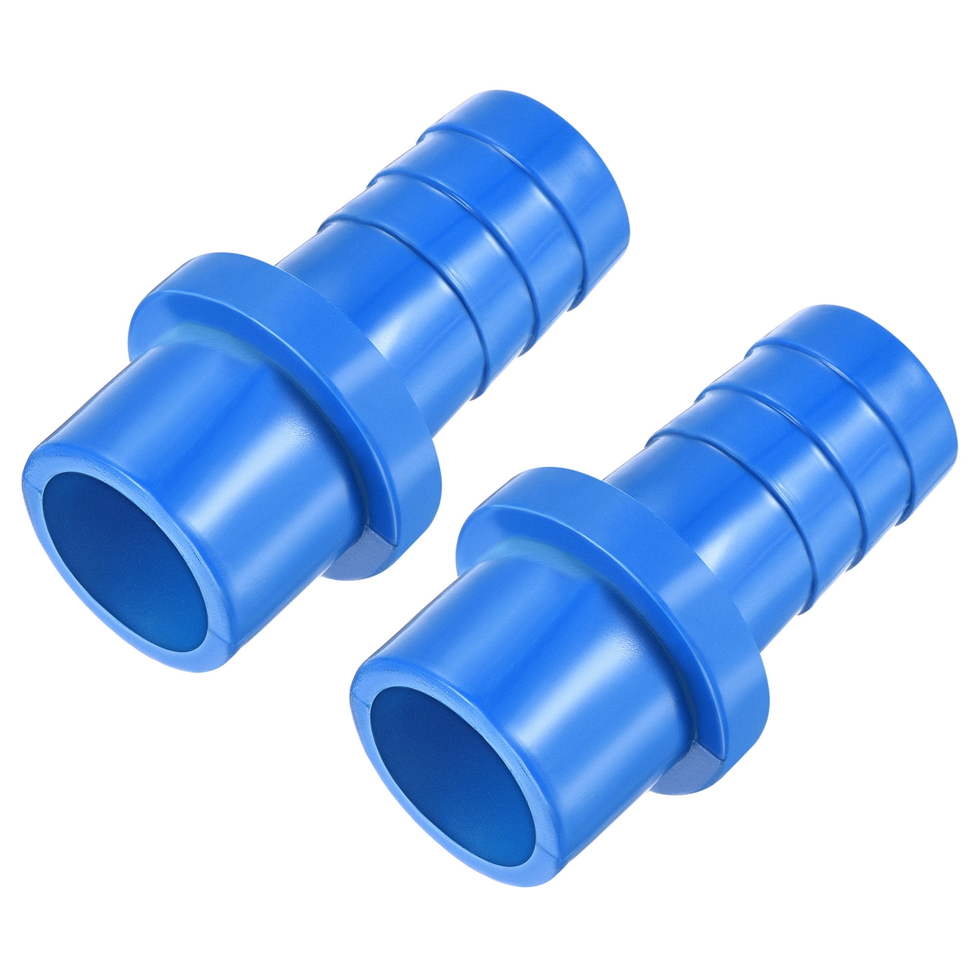 Uxcell 16mm Barbed x 20mm OD Spigot Straight PVC Pipe Fitting Quick ...
