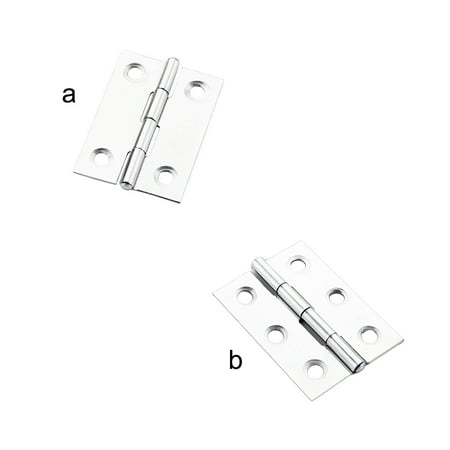 1 Set 2-inch Stainless Small Cabinet Hinges Durable Firm Heavy Duty ...