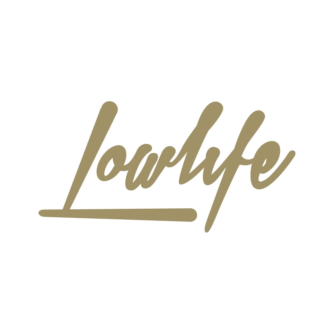 Lowlife Sticker Decal Die Cut - Self Adhesive Vinyl - Weatherproof ...